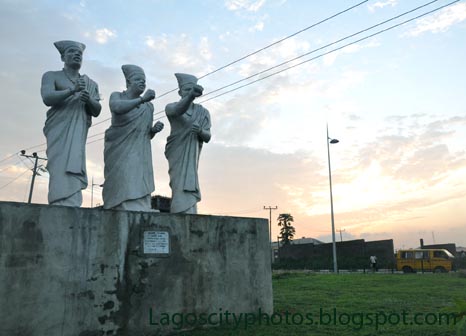 Lagos City Photo Blog: Three Elders: Lagos White Cap Chiefs