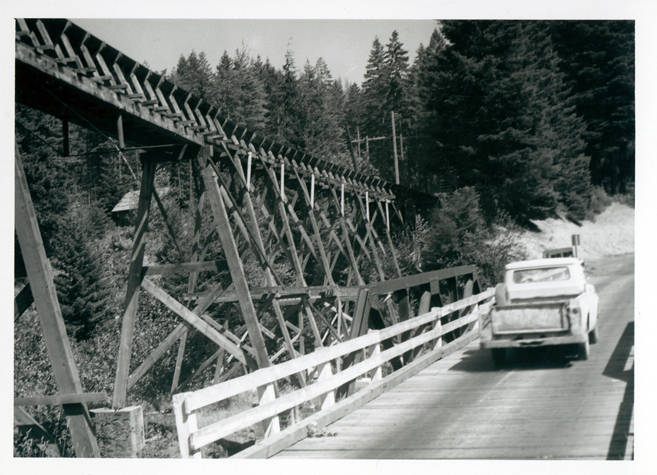 The Broughton Lumber Flume