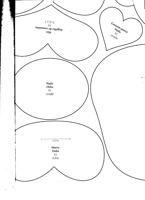 Moldes de hadas en tela - Imagui