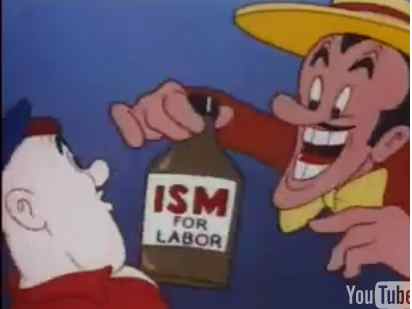 Maggie's Notebook: Labor Day Cartoon - 'Ism' and some Stats about Labor