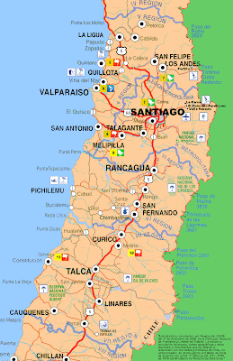 El mundo, Chile y sus fronteras