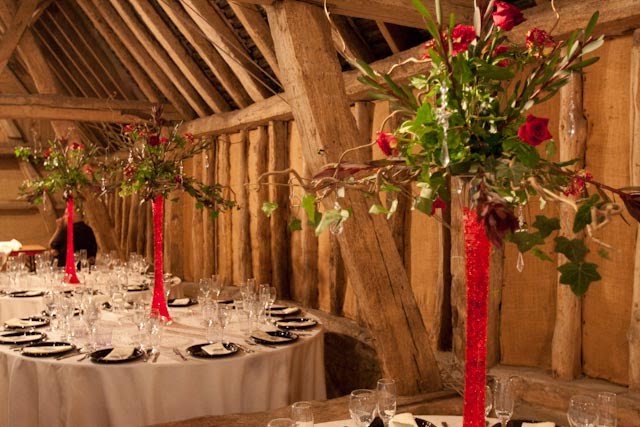Distinctly Floral: Jo and Ade's wedding at The Tithe Barn in Lenham