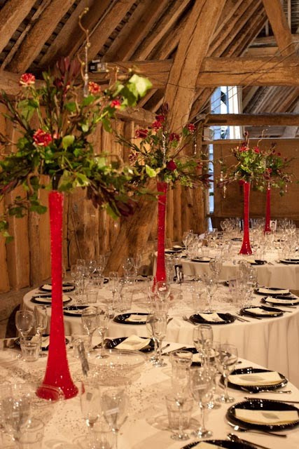 Distinctly Floral: Jo and Ade's wedding at The Tithe Barn in Lenham