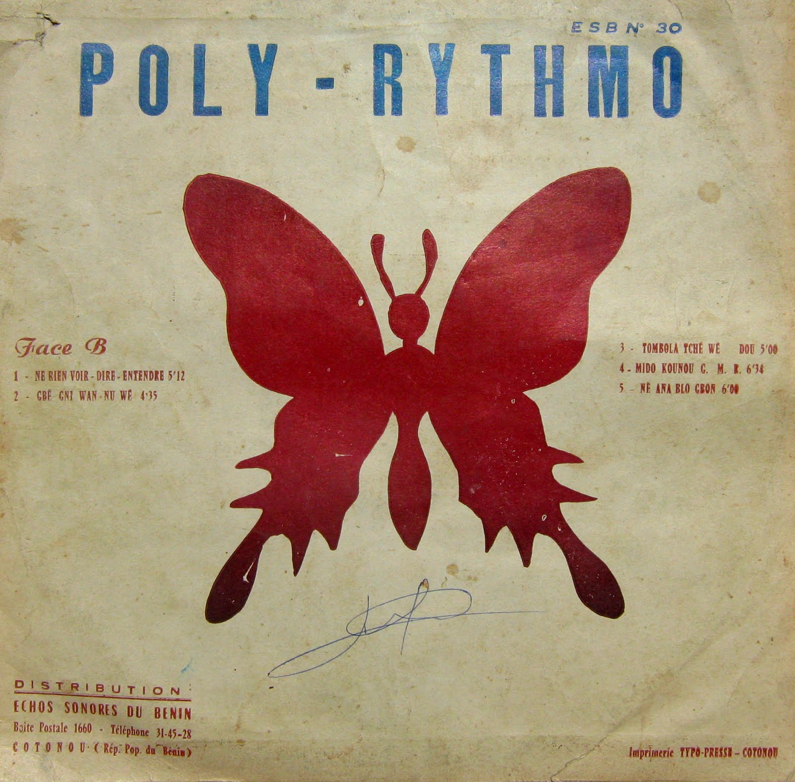 JAM MAGICA : DISCOGRAPHY OF POLY-RYTHMO: {138} "Mido Kounou G.M.R." *Le ...
