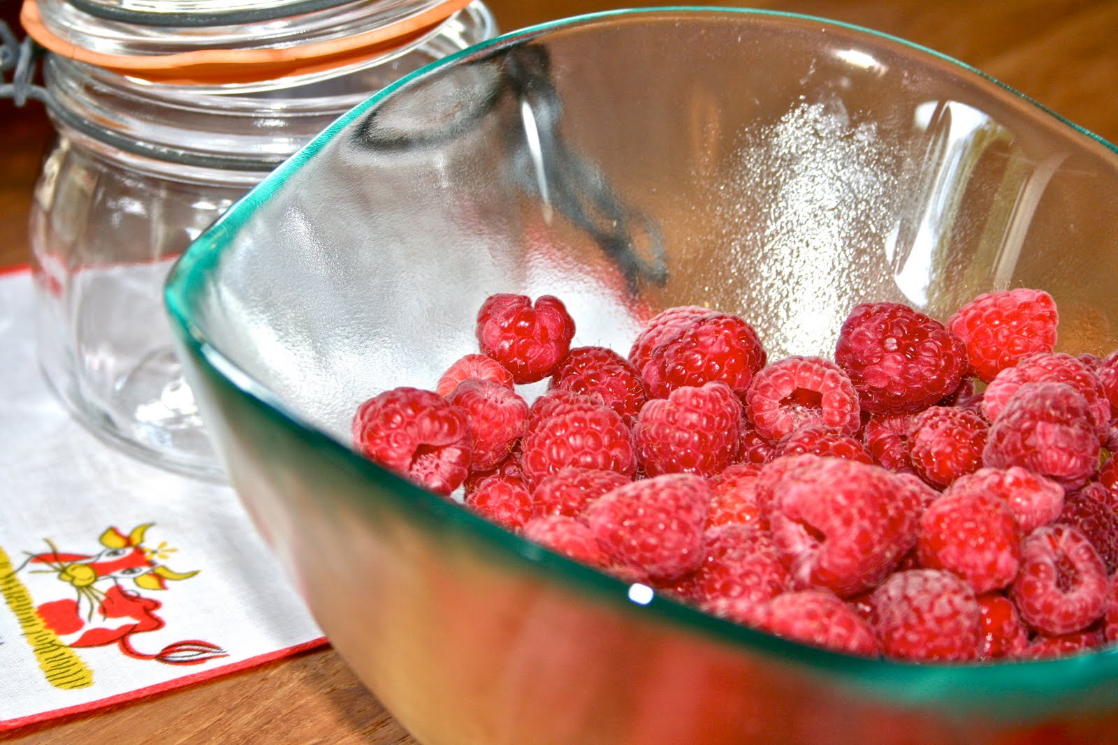 Miss Edna Lewis's Sugared Raspberries