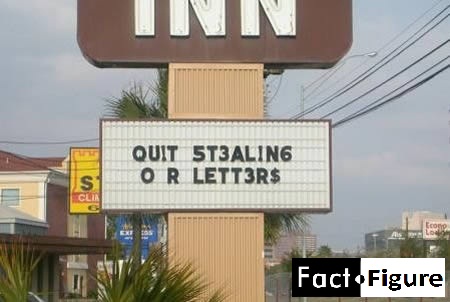 World Fact & Figure: 17 Hilarious Anti-Theft Signs