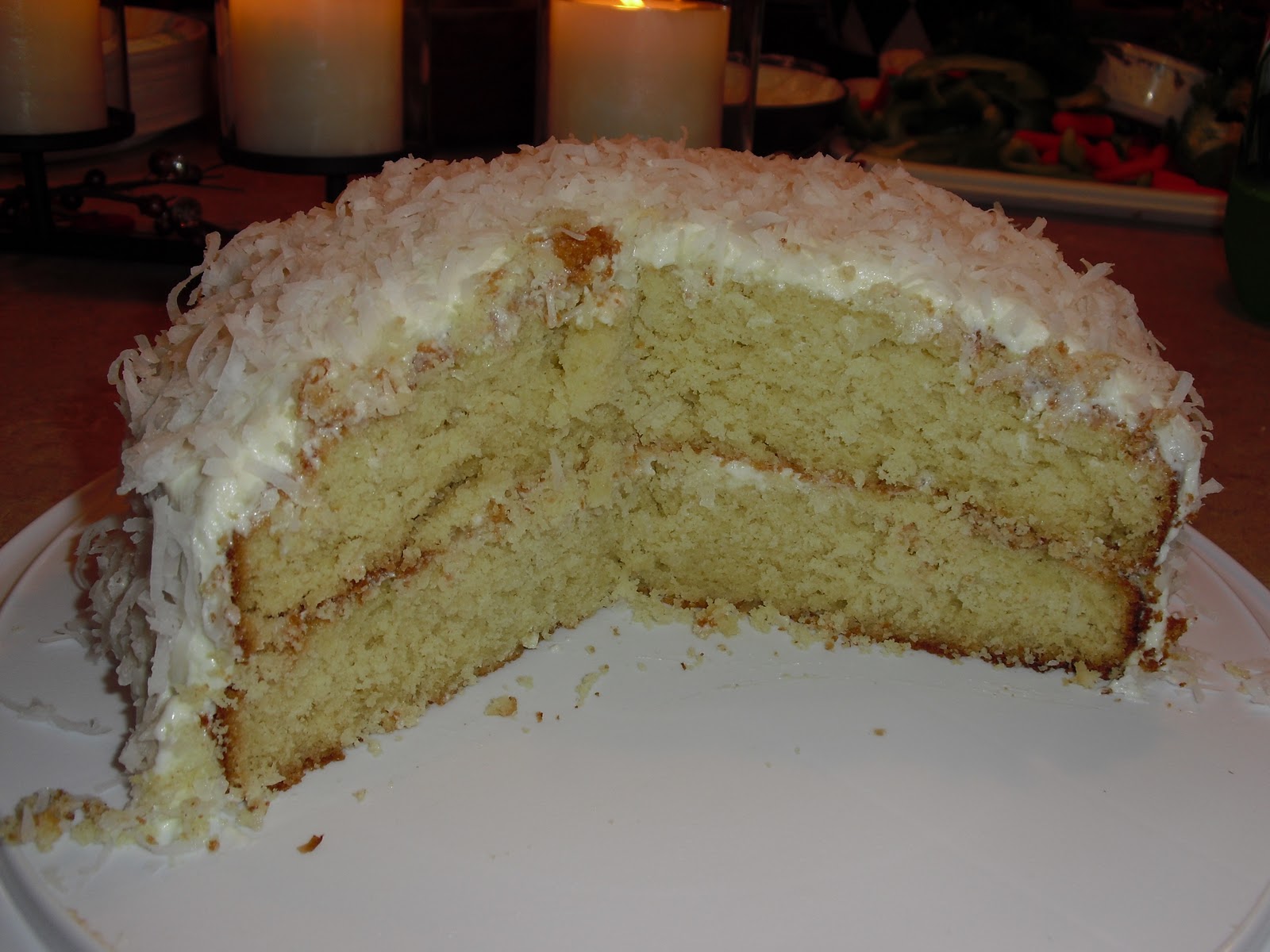 Sprigs of Rosemary: Ina’s Coconut Cake Topped the Birthday Surprise!