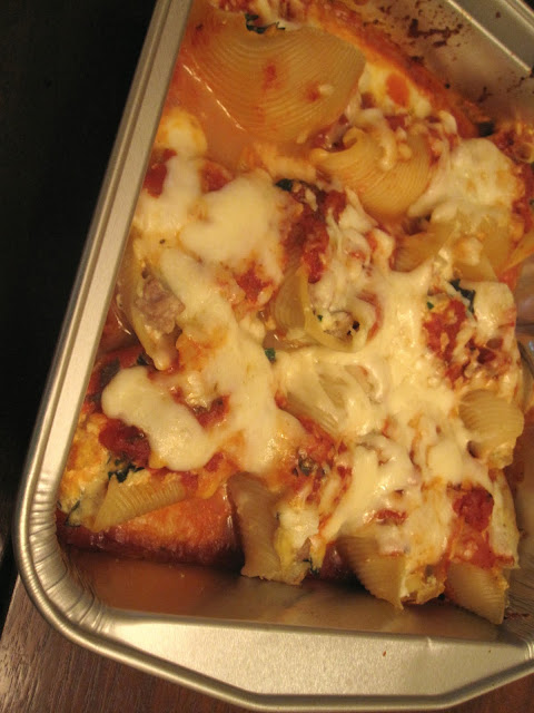 Spice and Sass: Stuffed Shells, Giada Style*