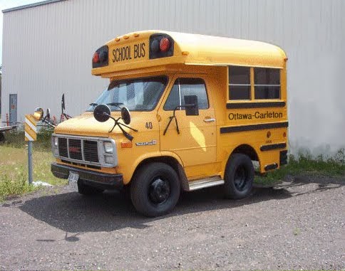 the-o-dot: Budget Cuts Force Short Buses To Become Shorter