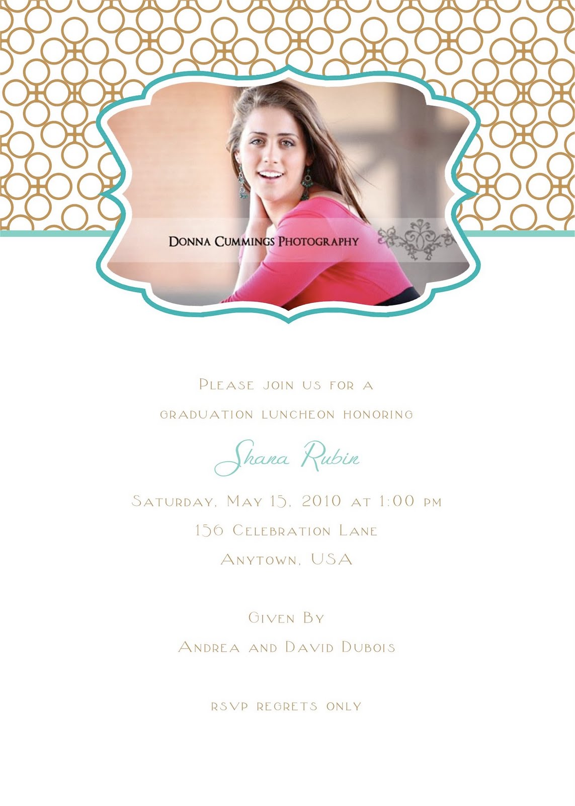Dandi Designs: Graduation Invitations