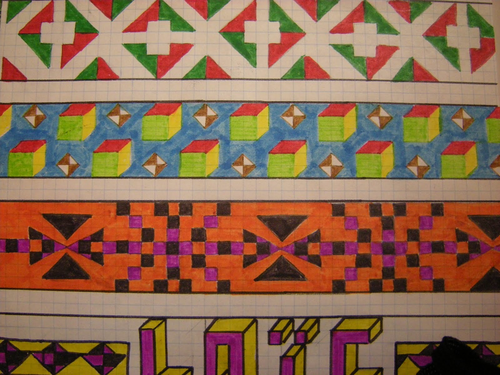 prof d' art appliqué en lycée pro: défrisés par les frises?