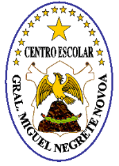 CENTRO ESCOLAR "GENERAL MIGUEL NEGRETE NOVOA": ESCUDO