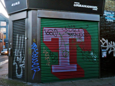 new graffiti: Graffiti T : Simple Alphabet Letters T