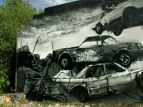 Graffiti Cars : Graffiti on Cars Design Style Ideas