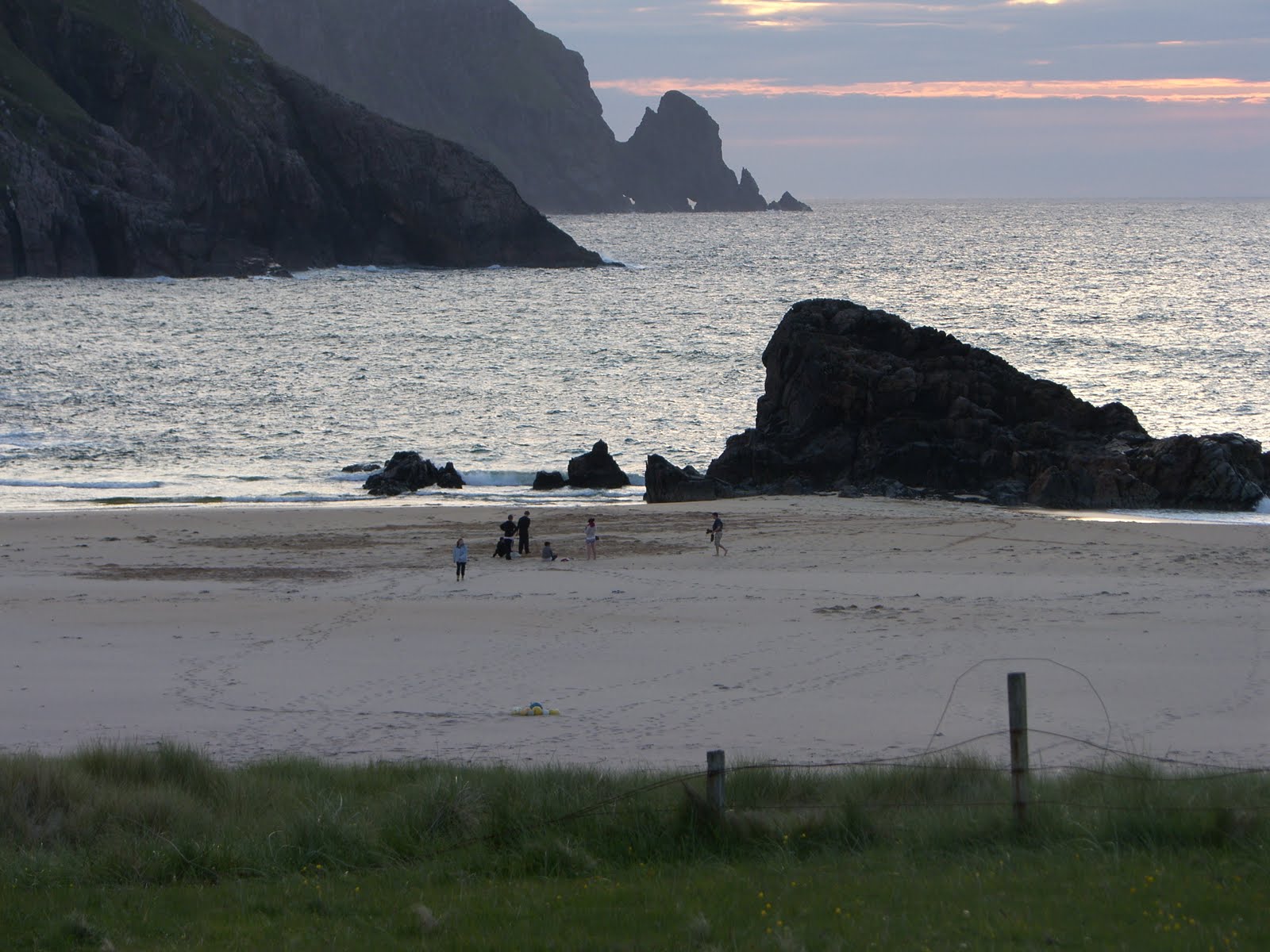 Walk and Hike in Scotland: Kearvaig Beach Cape Wrath Sutherland Scotland