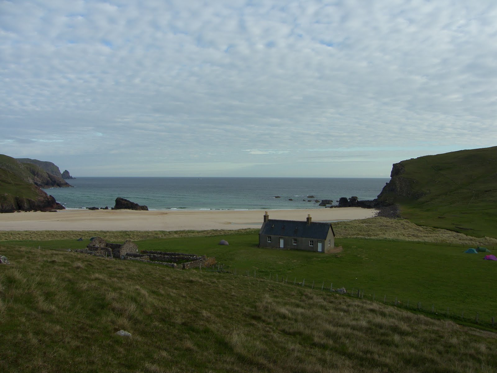 Walk and Hike in Scotland: Kearvaig Beach Cape Wrath Sutherland Scotland