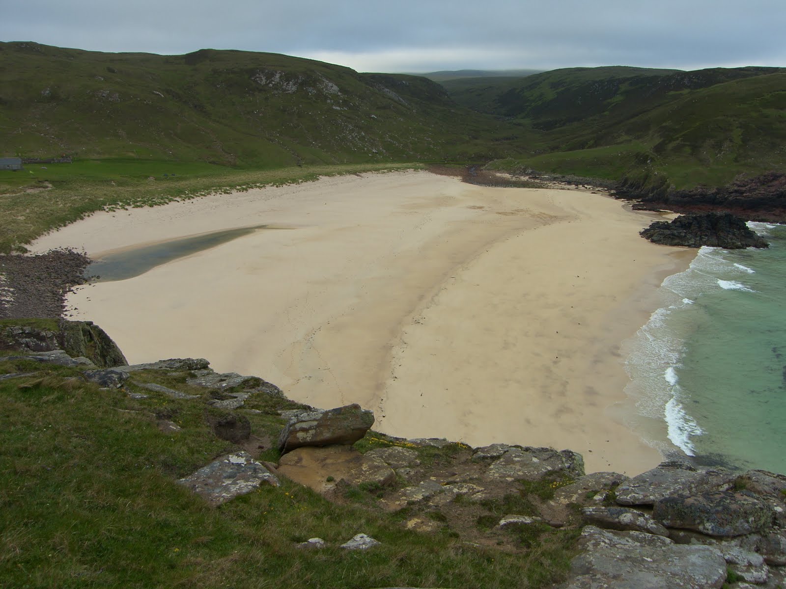 Walk and Hike in Scotland: Kearvaig Beach Cape Wrath Sutherland Scotland