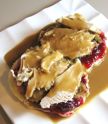 Open Faced Turkey Sandwich | For the Love of Cooking