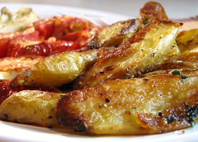 Roasted Tomatoes, Fennel and Fingerling Potatoes | For the Love of Cooking