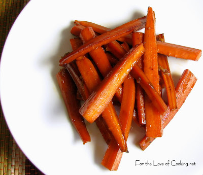 Asian Roasted Carrots | For the Love of Cooking
