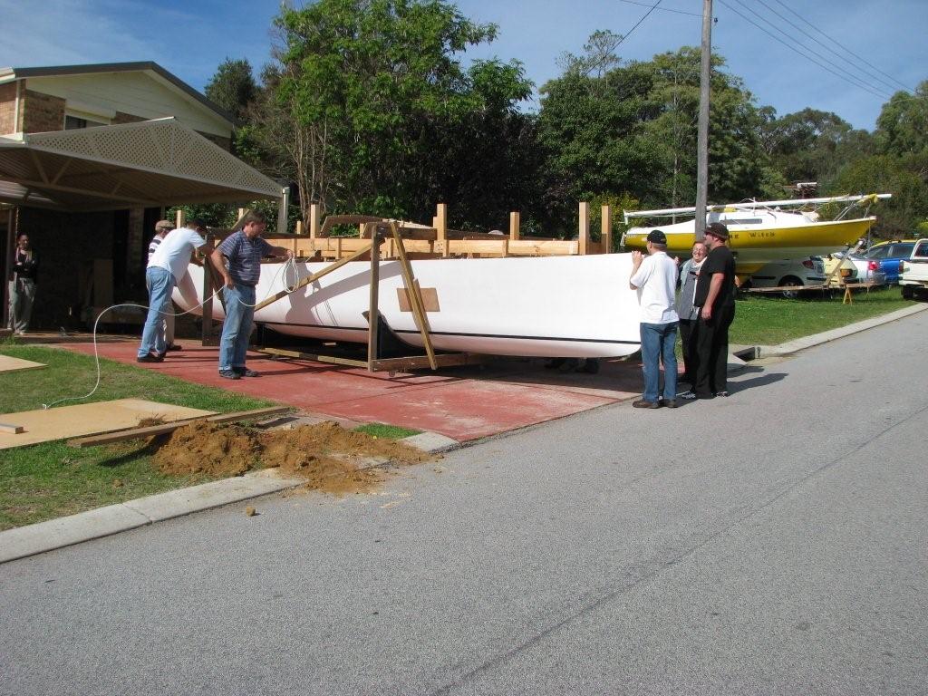 CKD Boats - Roy Mc Bride: Turning one of our boat kits