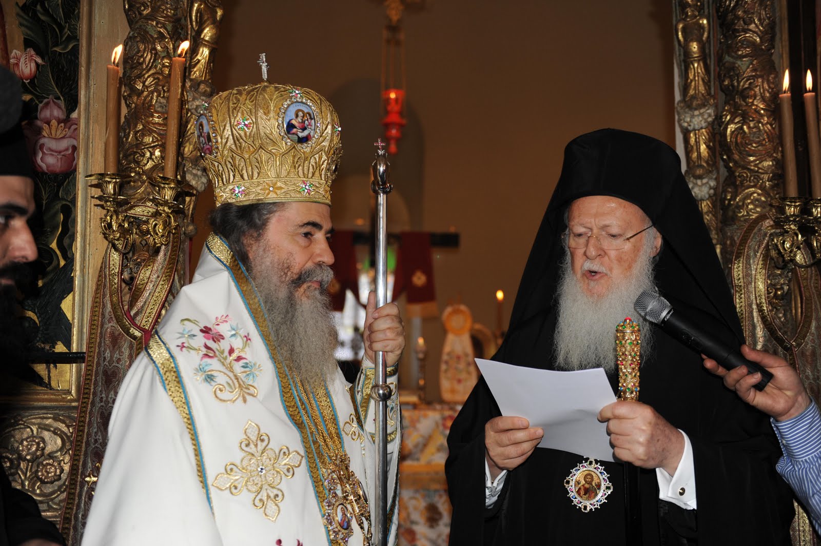 ΦΩΣ ΦΑΝΑΡΙΟΥ: ΠΑΤΡΙΑΡΧΗΣ ΒΑΡΘΟΛΟΜΑΙΟΣ: "Η ΙΣΤΟΡΙΑ ΘΑ ΜΑΣ ΔΙΚΑΙΩΣΕΙ"