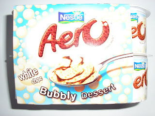 FOODSTUFF FINDS: Nestle Aero White Choc Bubbly Dessert (Asda)