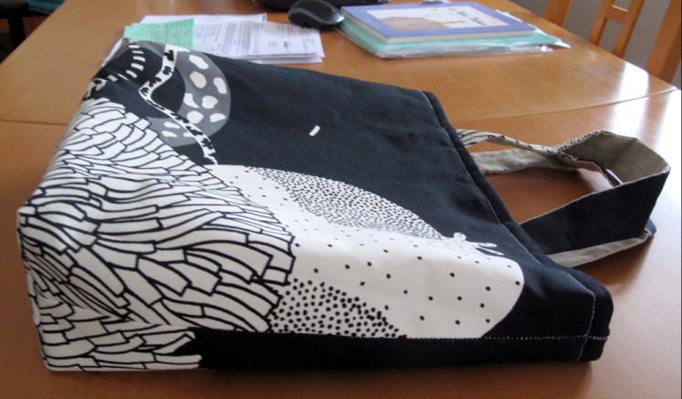 Couture à la maison - Sewing at home: Sac simple ouatiné de Séverine