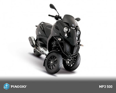 Custom Modifications: 2009 Piaggio MP3 500 @Motorcycle