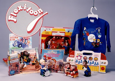 flexitoon: JUKE BOX BAND TOYS