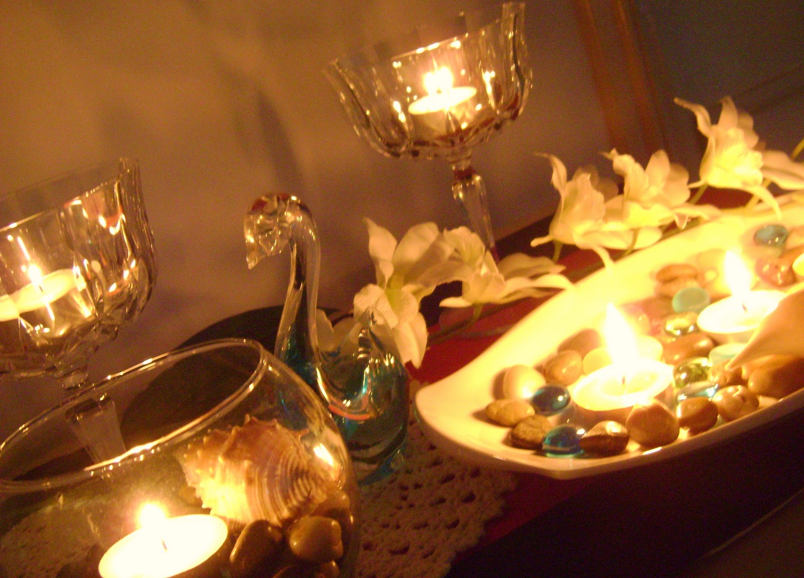 RAINBOW - The Colours of India: A Beach Themed Table Top....Happy Diwali :)