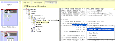 A Performance Testing Blog: Load runner checkpoints - Text ckeck point
