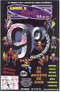 Asamblea Comics: 9o. Aniversario de Comics Rock Show