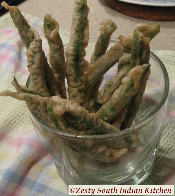 Fried Green Beans Portuguese Style/ Peixinhos da Horta - Zesty South ...