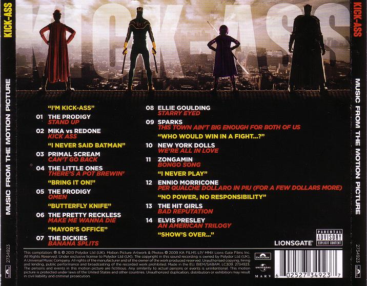 I Can Swing A Mic Like Nobody's Business: A 'Kick-Ass' Soundtrack
