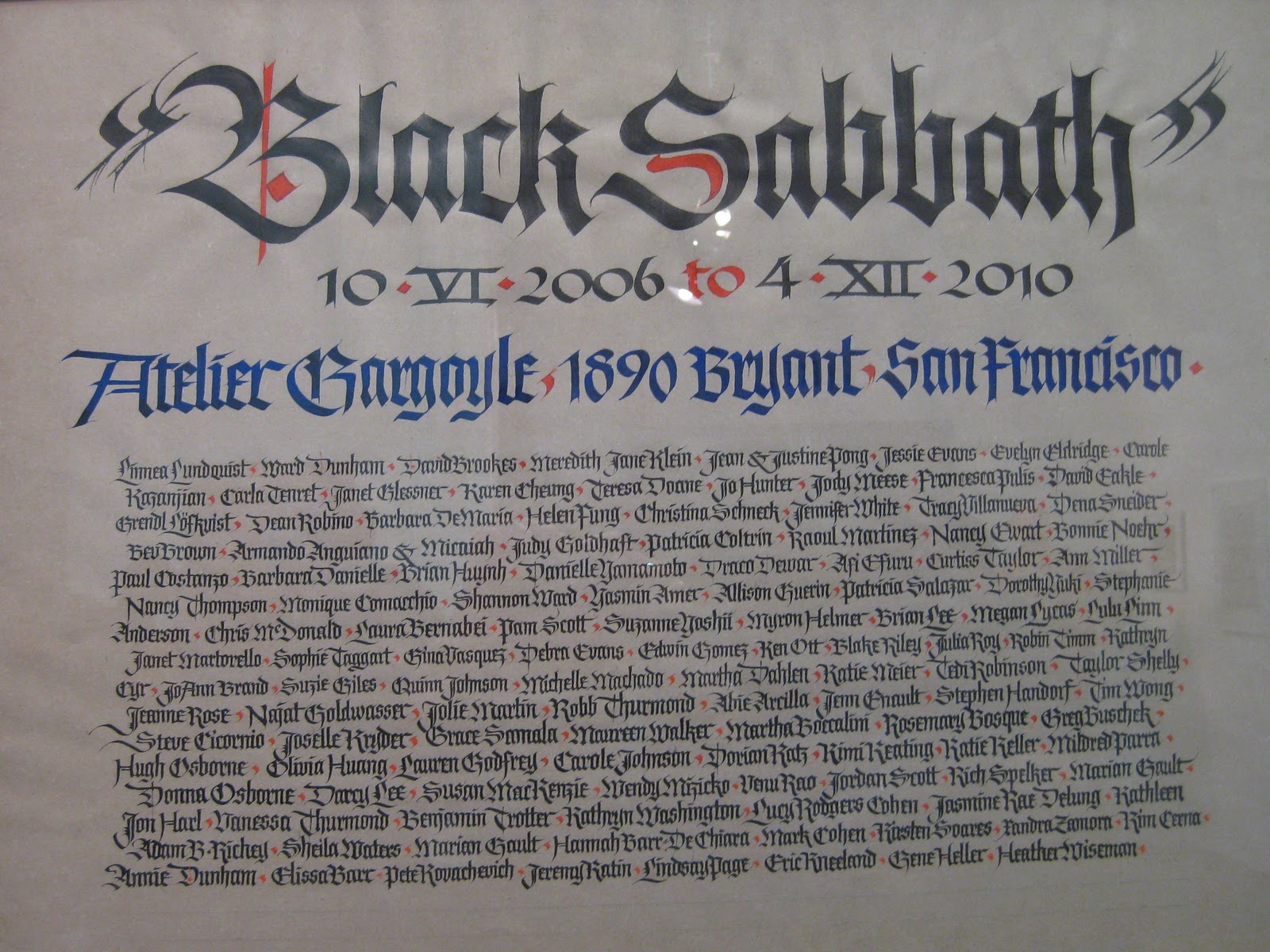 Mil Plumas Calligraphy: Bye Bye Blackletter