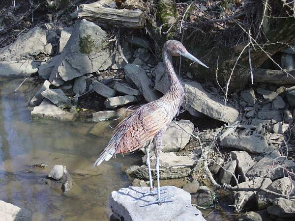 Outsider Art at Beverly Kaye Gallery: Sculpture in The Garden show 2010