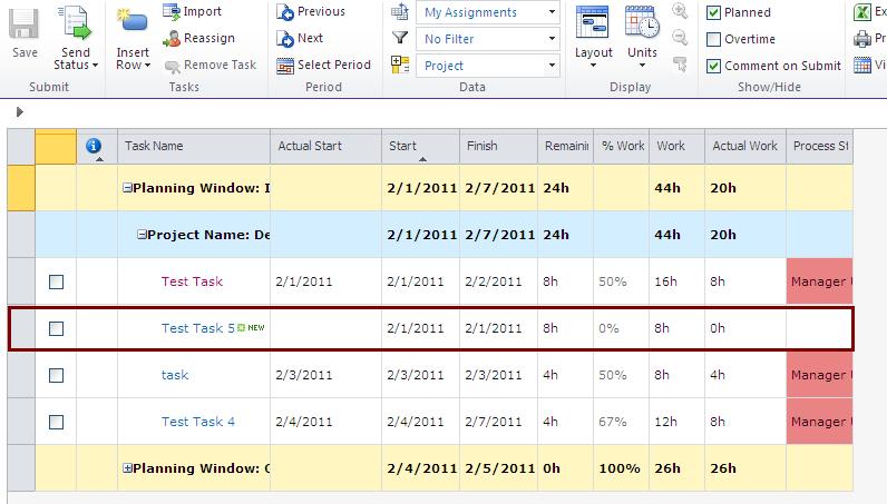 Project Server - Project Progress Tracking Methods ~ All about ...