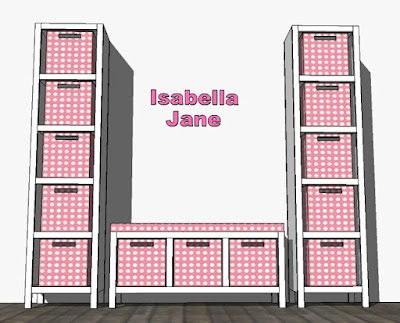 Easy Three Cube Bench | Ana White