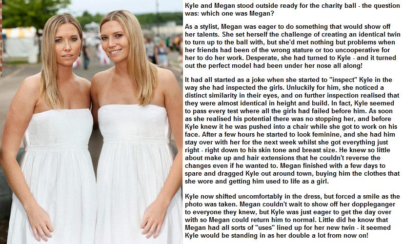 Emily's TG Captions: Megan's new twin