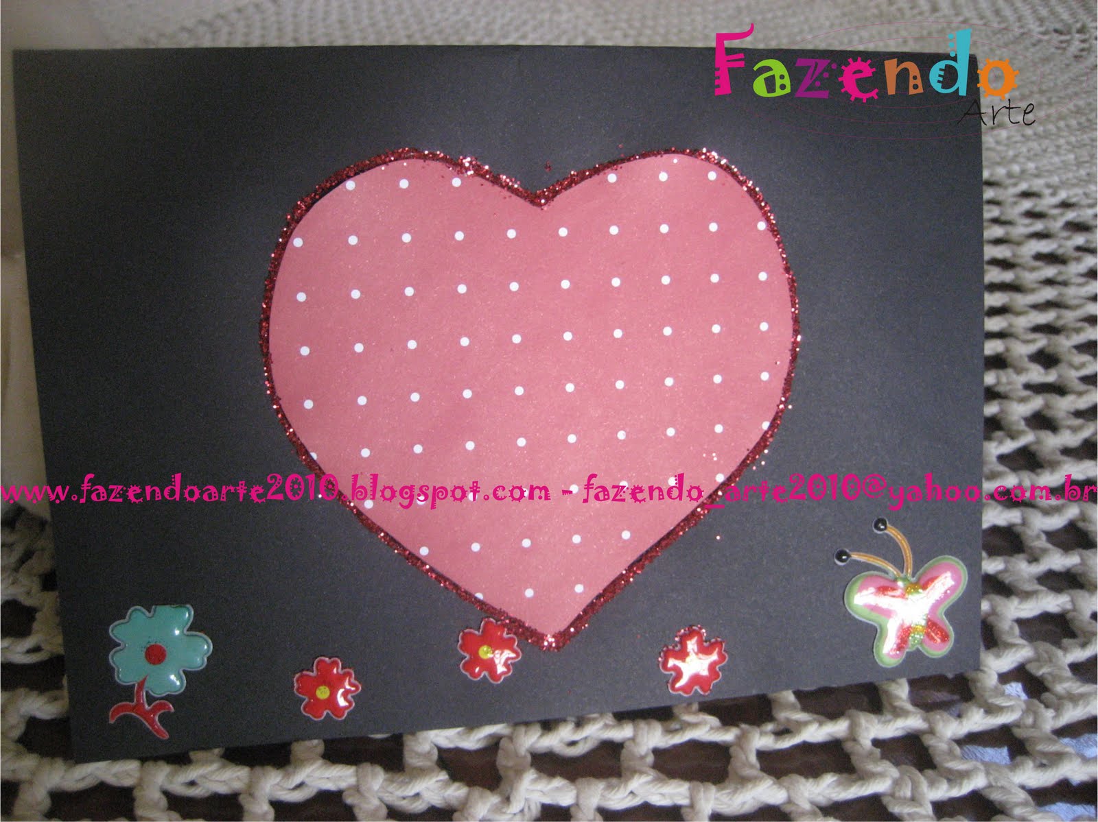 Fazendo Arte: Cartão 3D Fazendo Arte: Cartão 3D