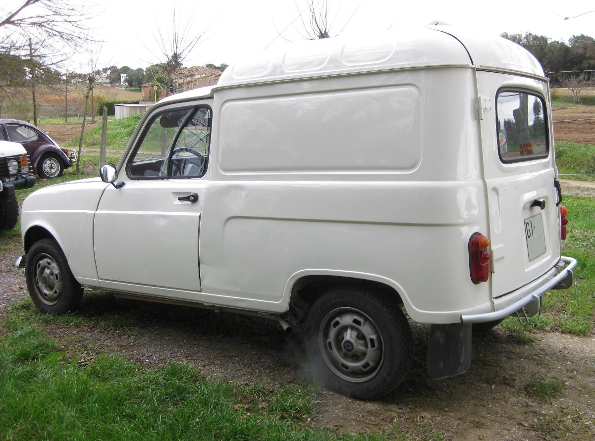 Amazing Vehicles for Rent: Renault 4 F6 Van