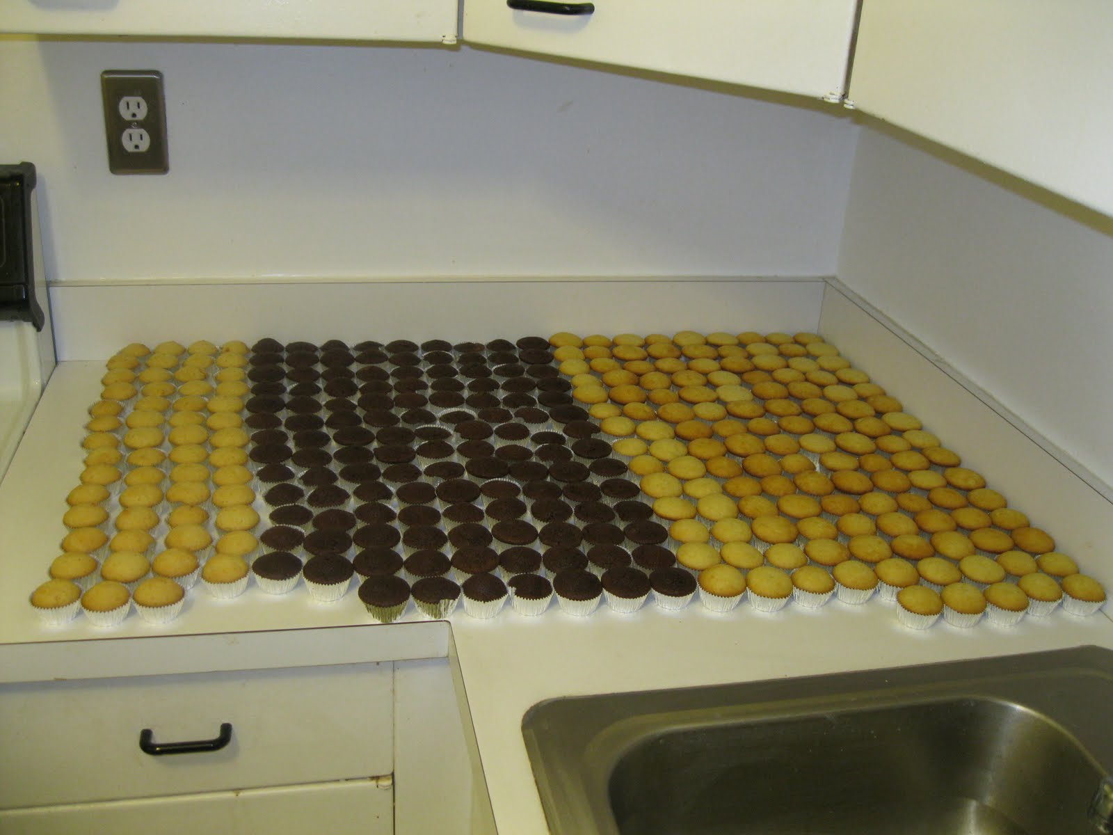 The District Chocoholic: Mini-Cupcake Mosaic: Most Excellent Dessert ...