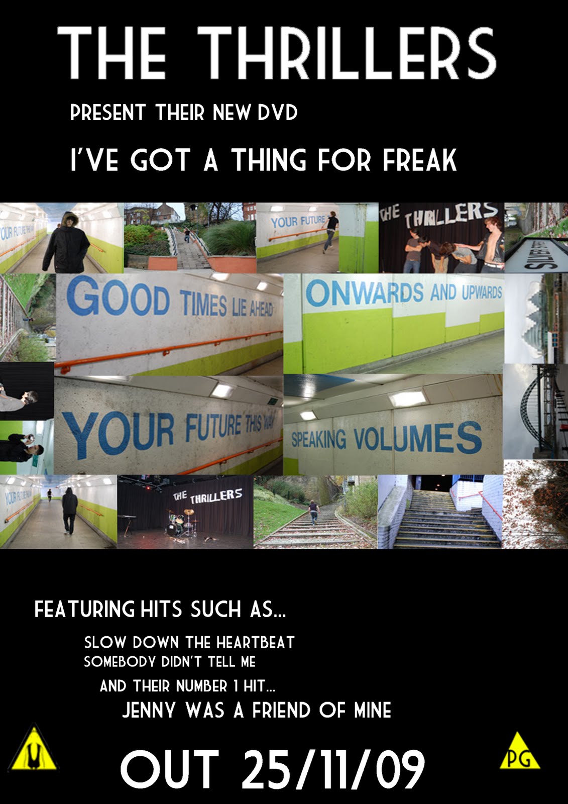 Guy Blackhall's Blog: First draft of DVD cover and DVD advert