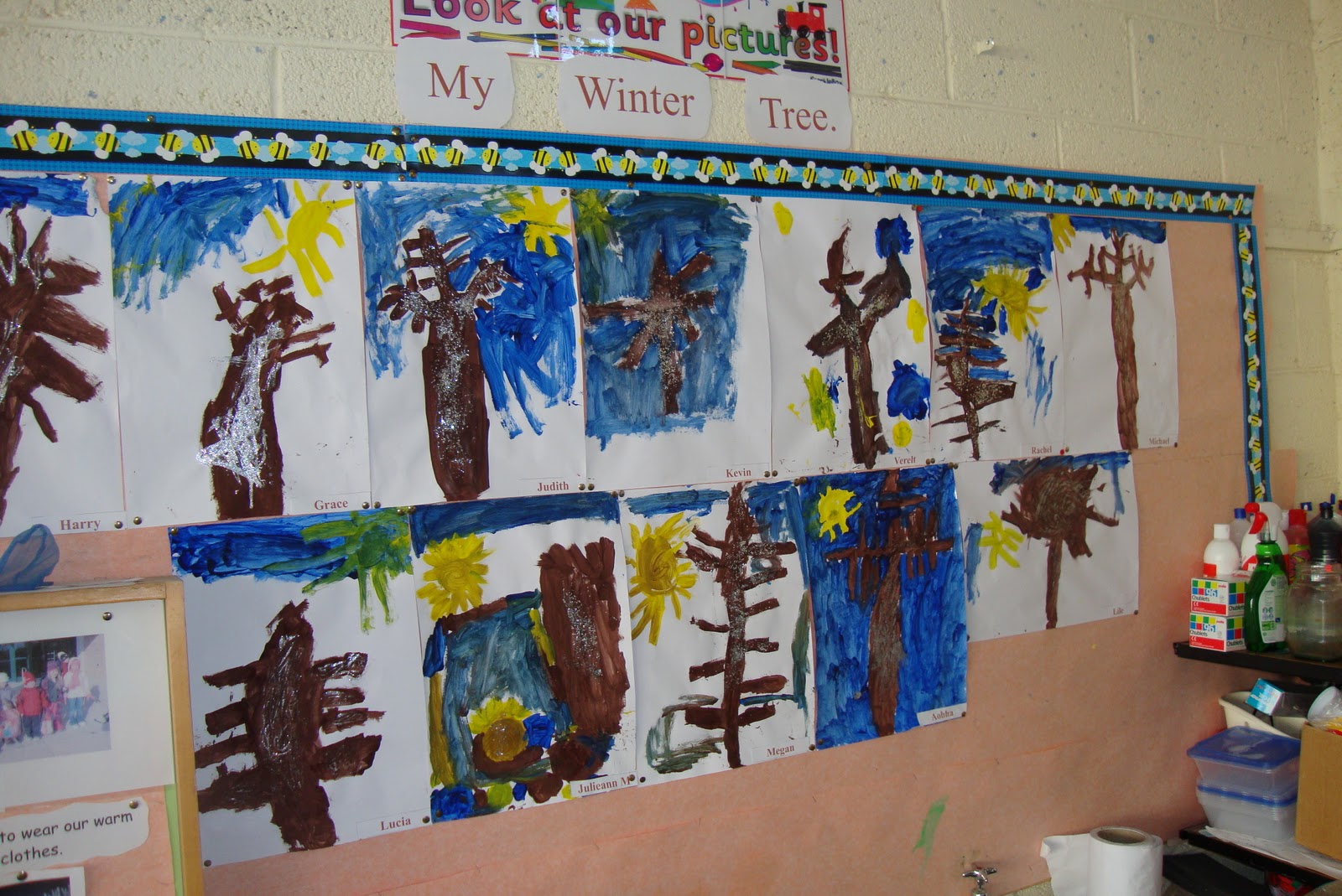 Art, Music and Drama Page: Winter art: Junior Infants