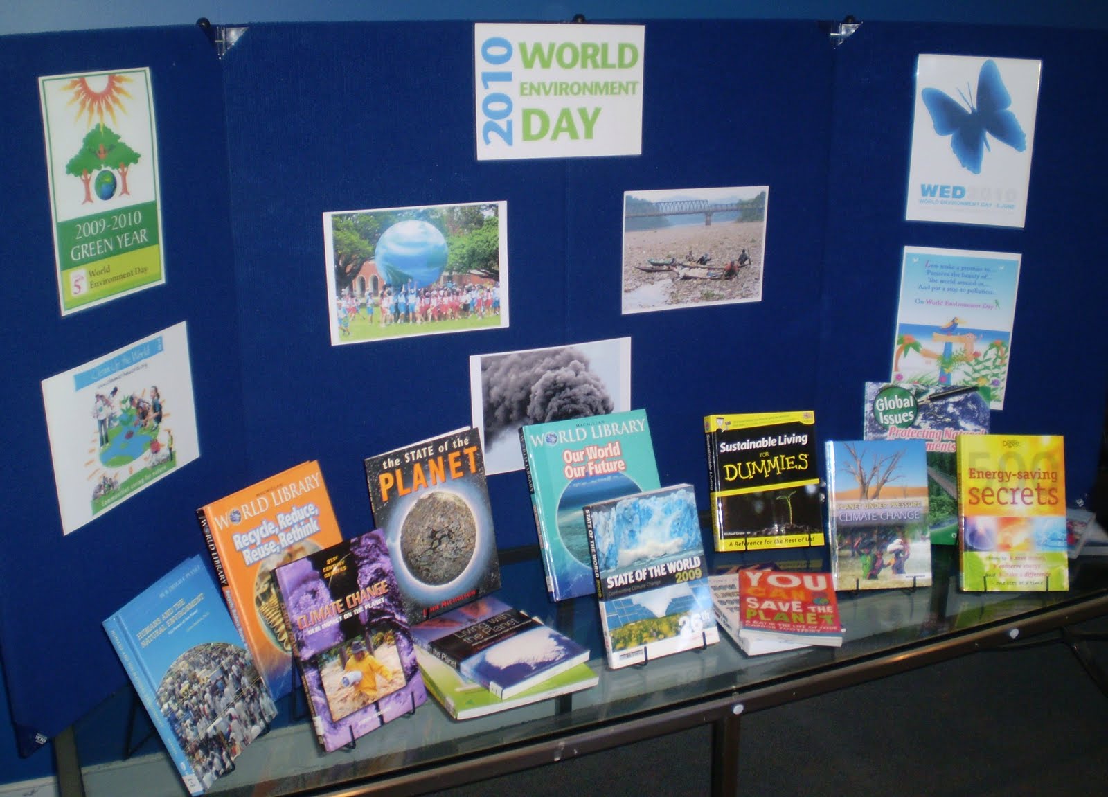 Canning College Library Displays: 2010 World Environment Day