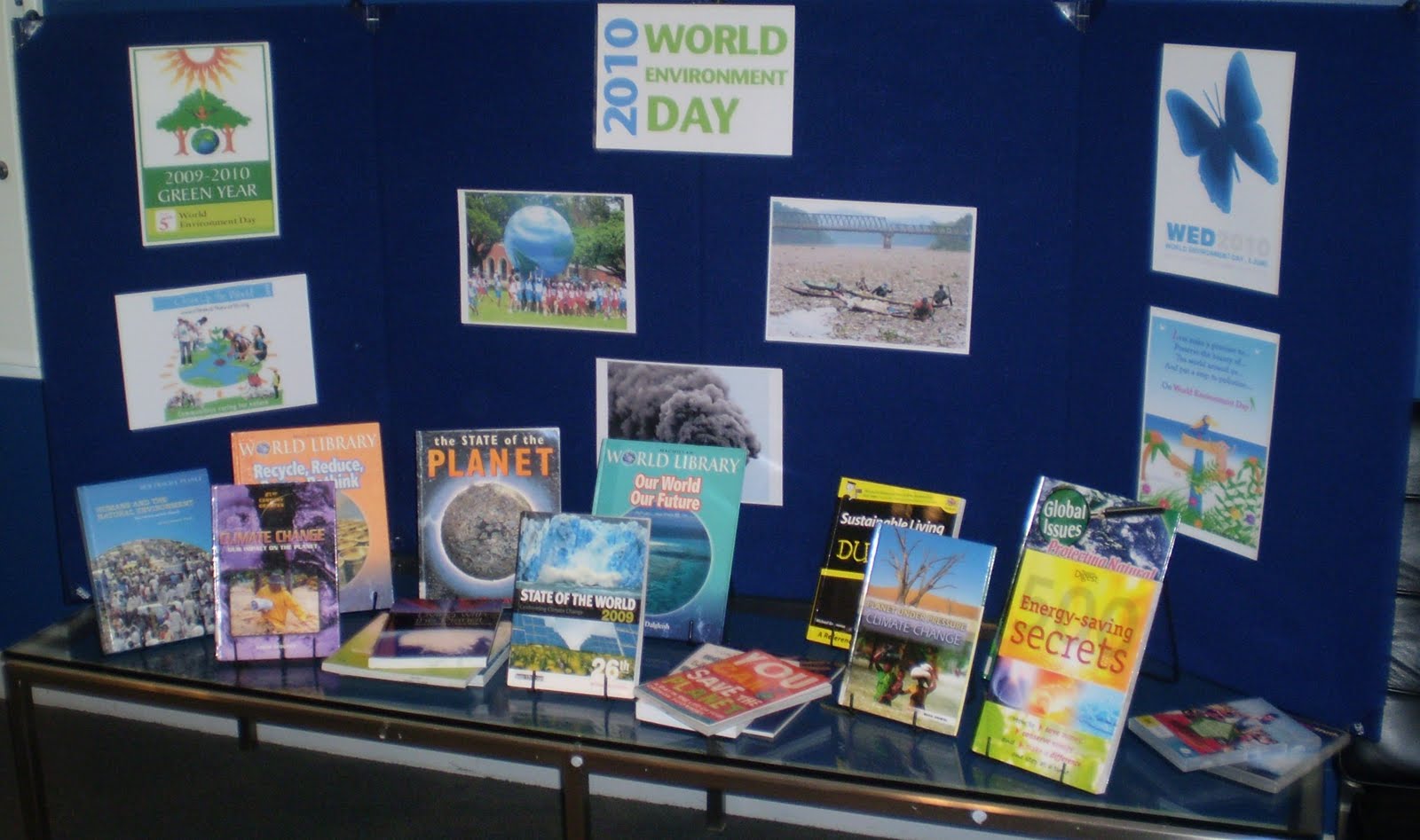 Canning College Library Displays: 2010 World Environment Day