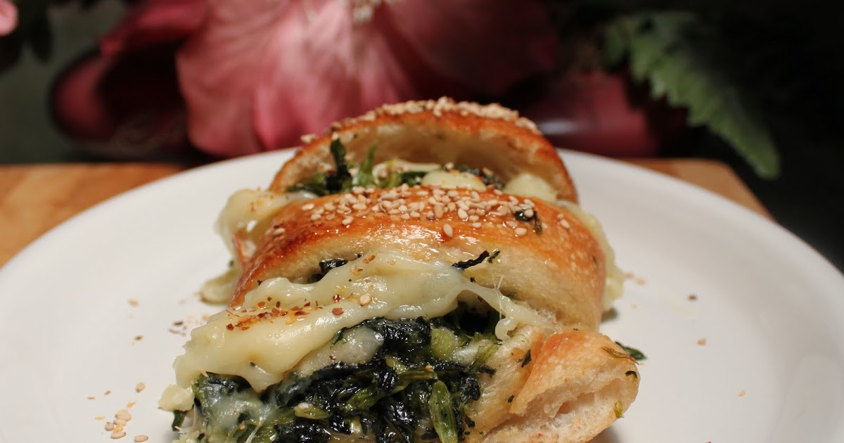 Italian Spinach and Cheese Calzone | What's Cookin' Italian Style Cuisine