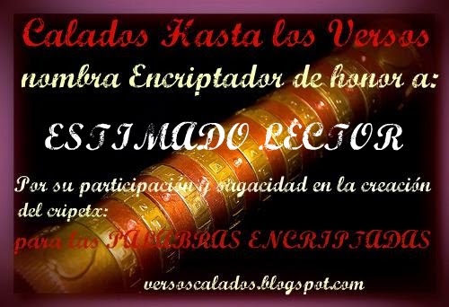 CALADOS HASTA LOS VERSOS: PALABRAS ENCRIPTADAS: DESAYUNO por Estimado ...