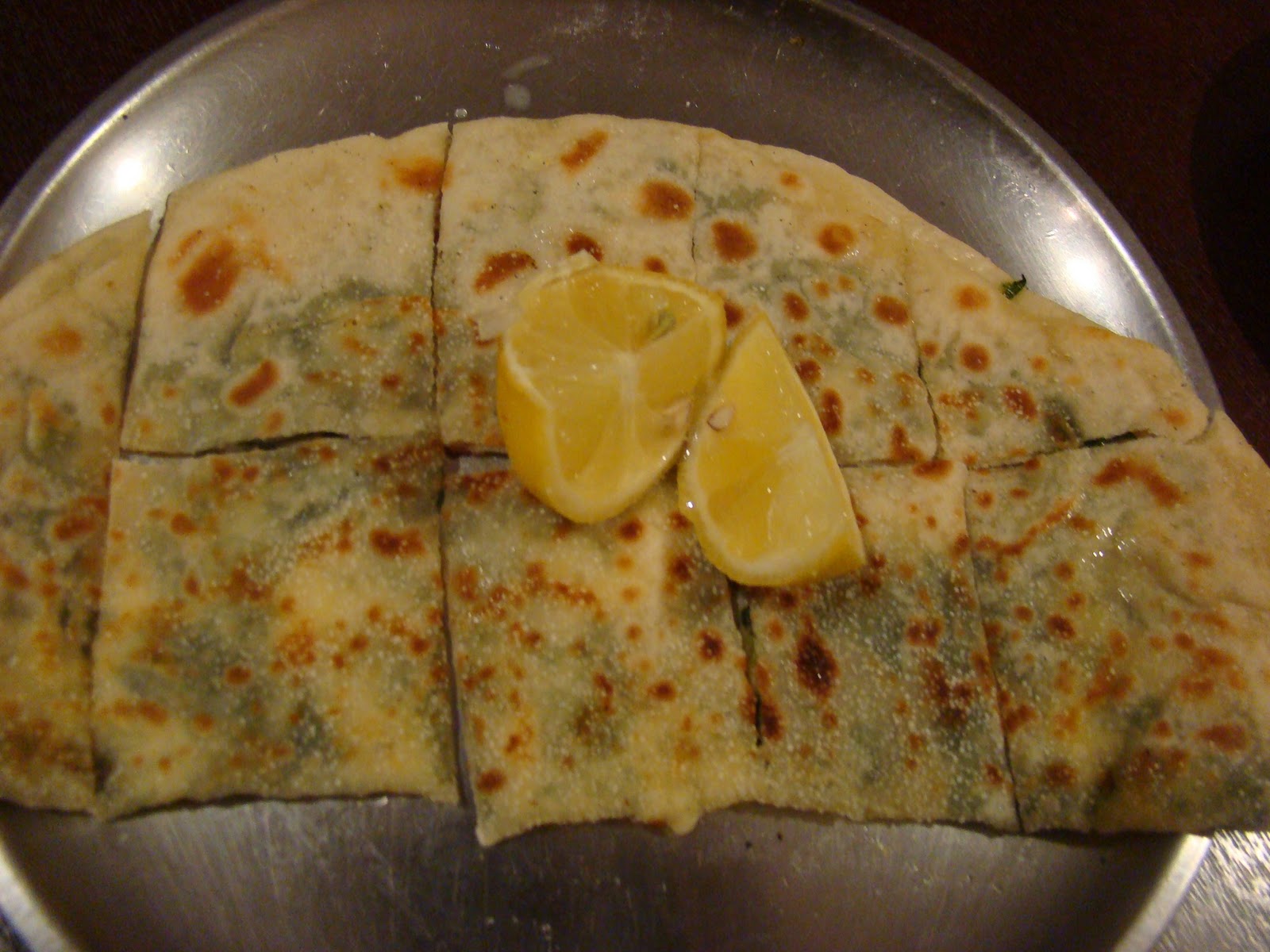 palate corner: gozleme,a turkish flat bread